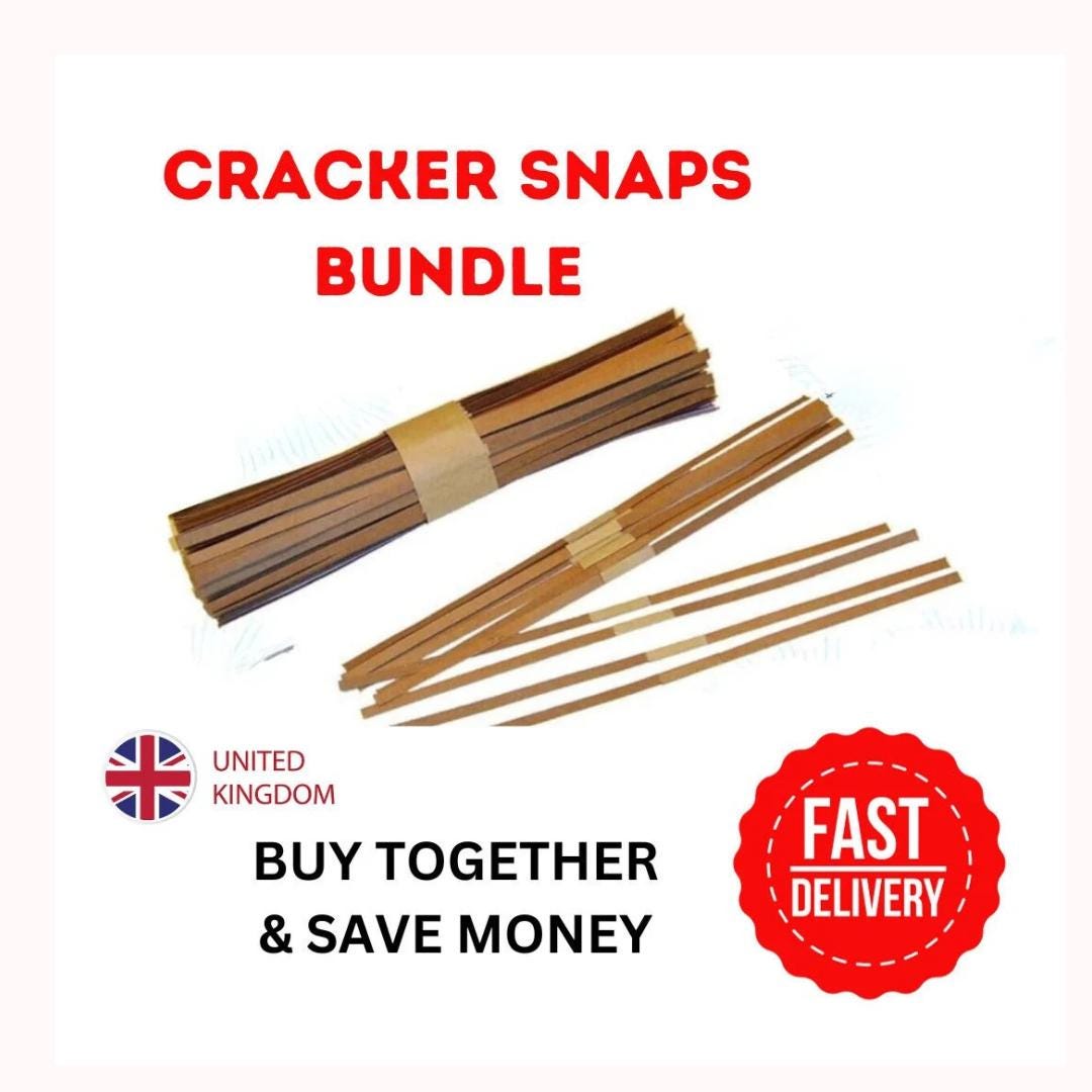 Christmas Cracker Snaps / Pulls / Bangs - Make Build Your Own Xmas ...