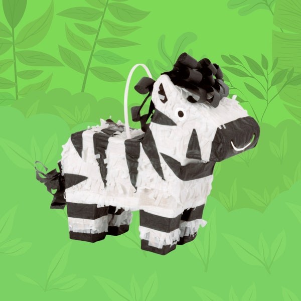 Zebra Pinata - Etsy