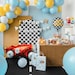 Racing Track Table Runner (5m), Race Car Birthday Party Supplies ...