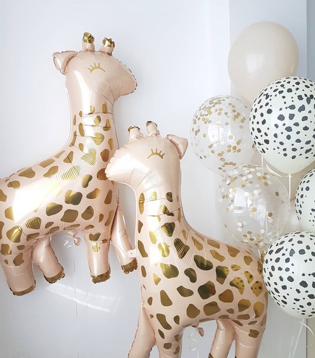 Large Giraffe Foil Balloon, Giraffe Party Balloon, Safari Party ...