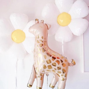 Large Giraffe Foil Balloon, Giraffe Party Balloon, Safari Party ...