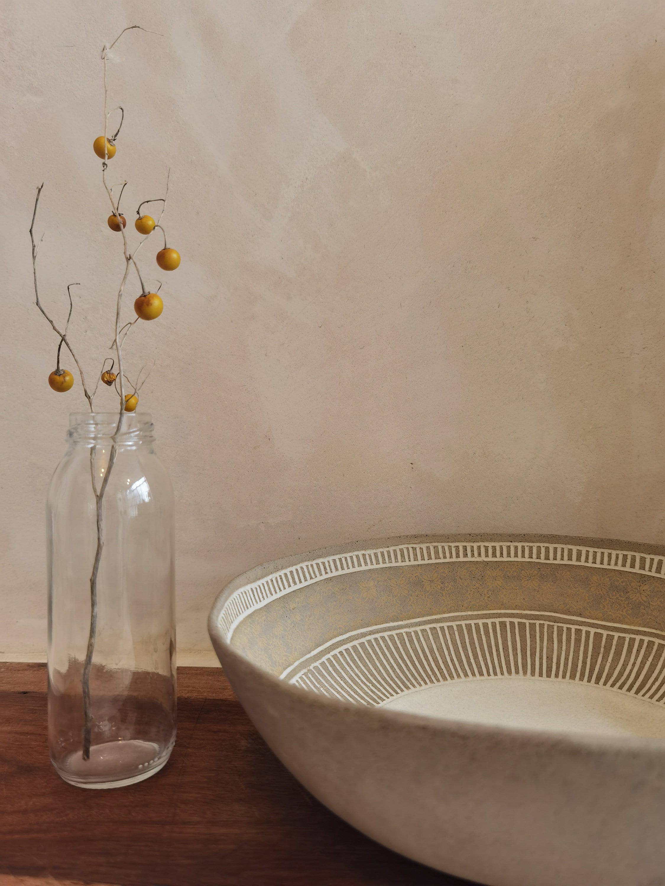 Large Wide and Deep Ceramic Bowl Ceramic Serving Bowl - Etsy