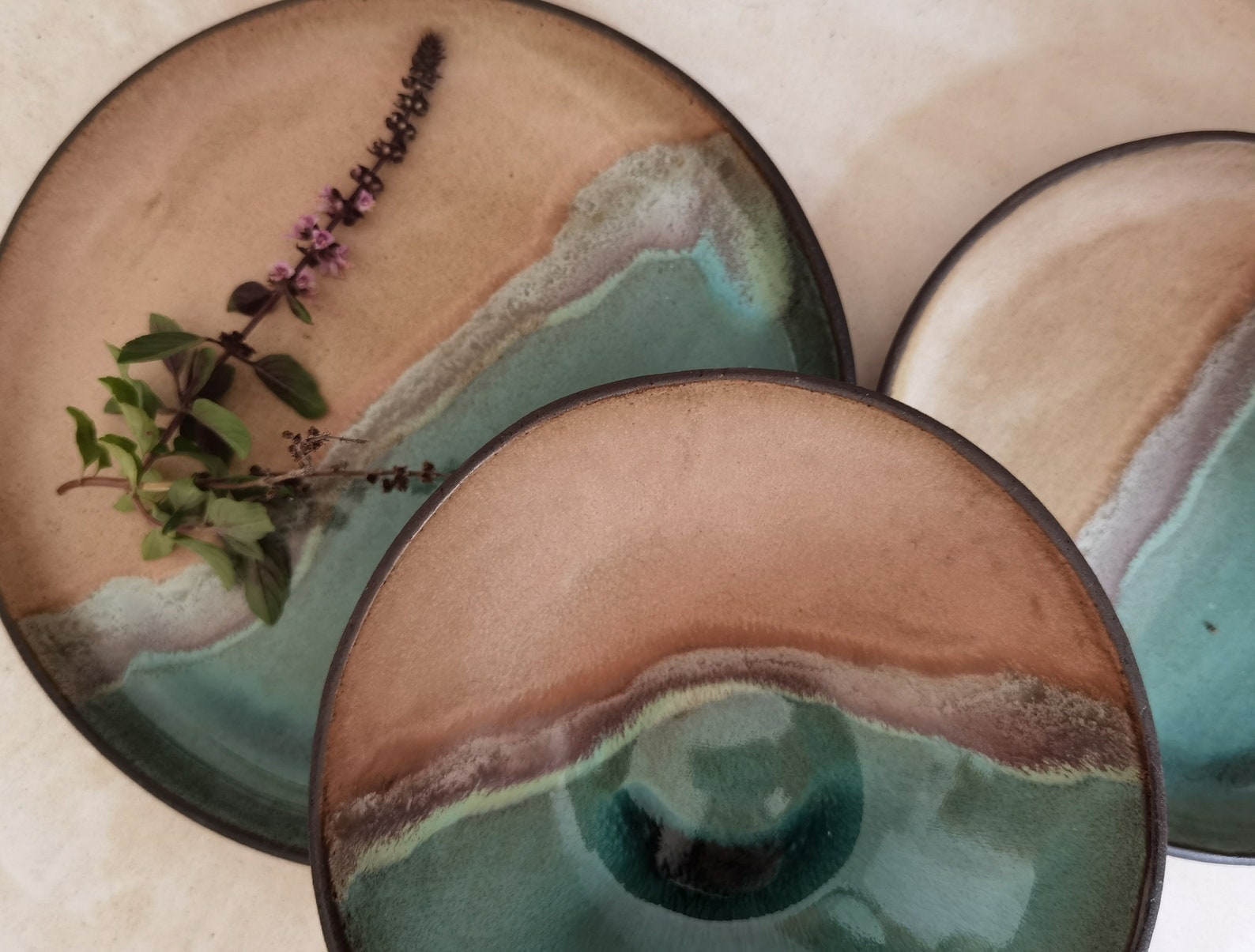 Ceramic Serving Dish Set Modern Ceramic Dinnerware Set Beige - Etsy Canada