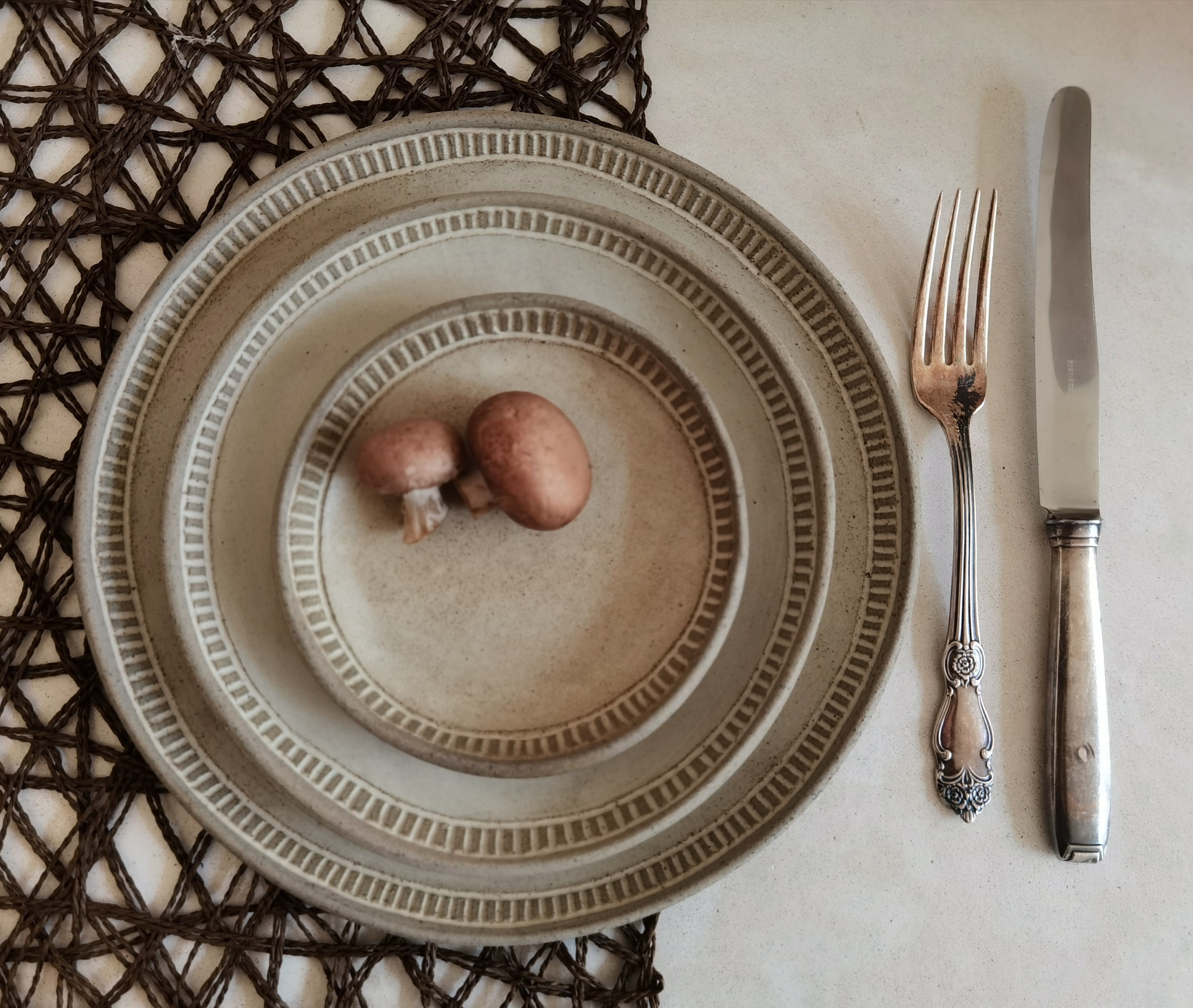 Ceramic Serving Dish Set Pottery Serving Dish Handmade Plate | Etsy