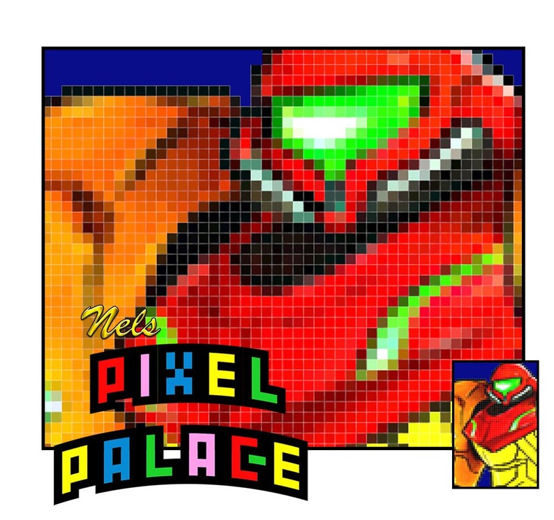 Metroid - Samus Perler/fuse Beads Template - Etsy