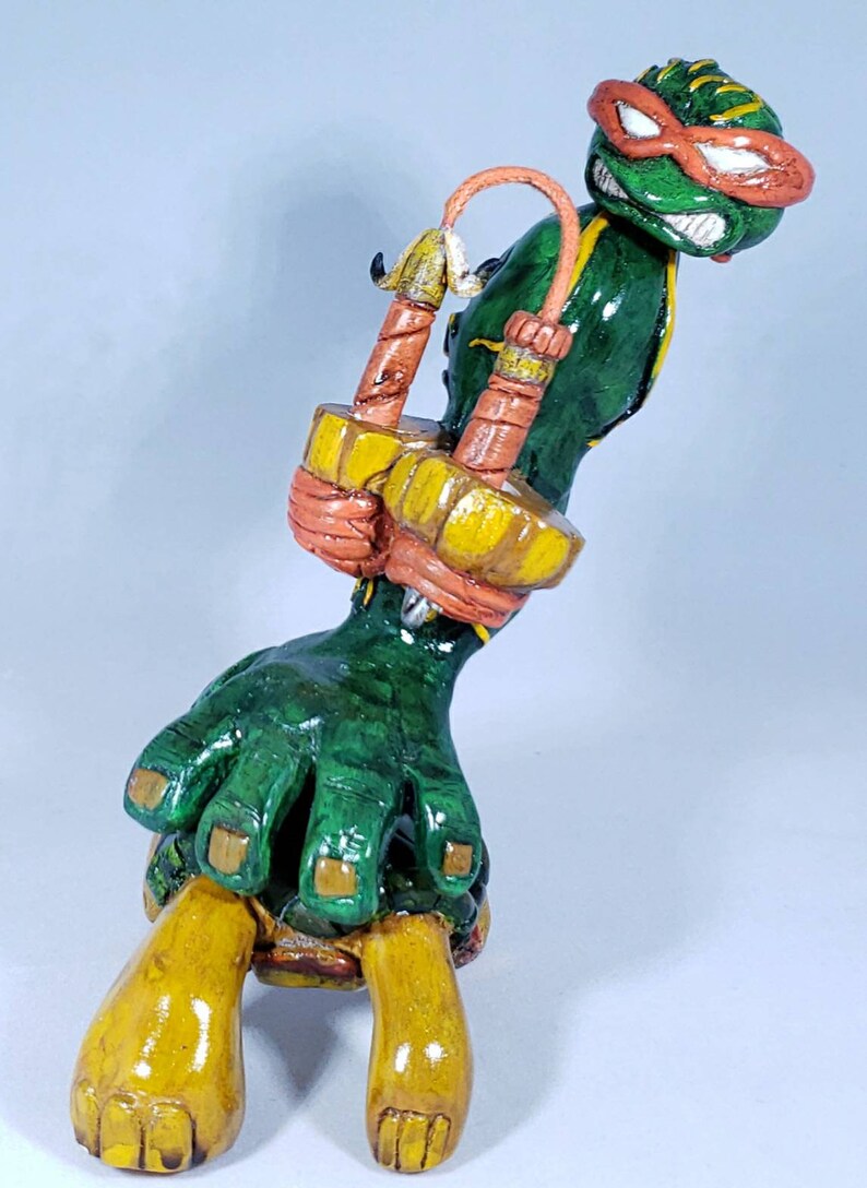 Handmade Ninja Turtles Based Art Toy SALE - Etsy