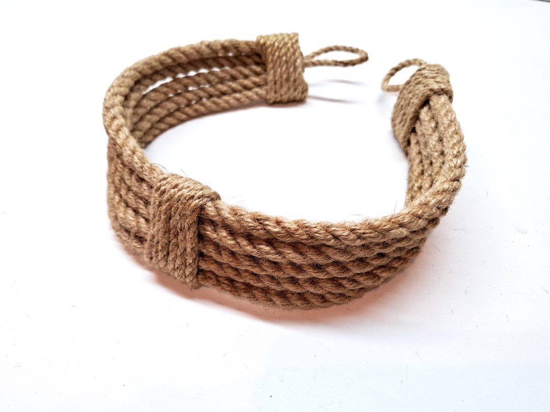 Rustic Jute Rope Curtain Tie Back: Nautical Window Decor - Etsy