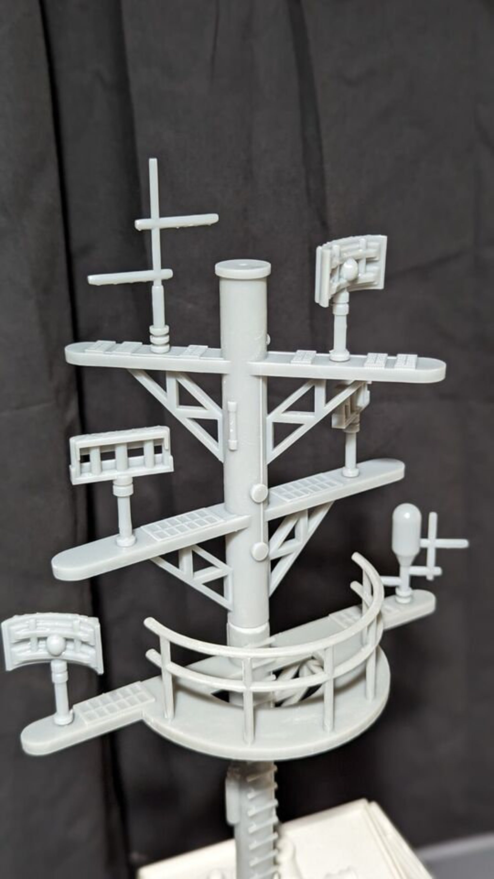 GI Joe USS Flagg Mast Custom 3D Printed New & Improved - Etsy
