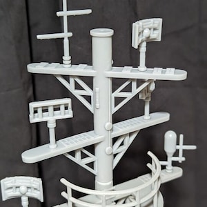 GI Joe USS Flagg Mast, Custom 3D Printed, New & Improved - Etsy