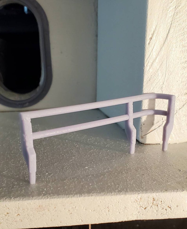 Vintage GI Joe USS FLAGG 3D Printed Custom Fan Tail Rail - Etsy