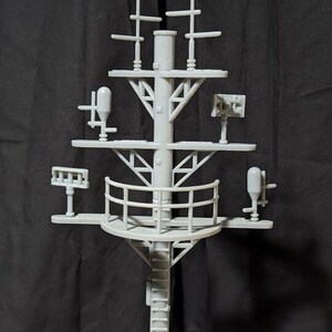 GI Joe USS Flagg Mast, Custom 3D Printed, New & Improved - Etsy