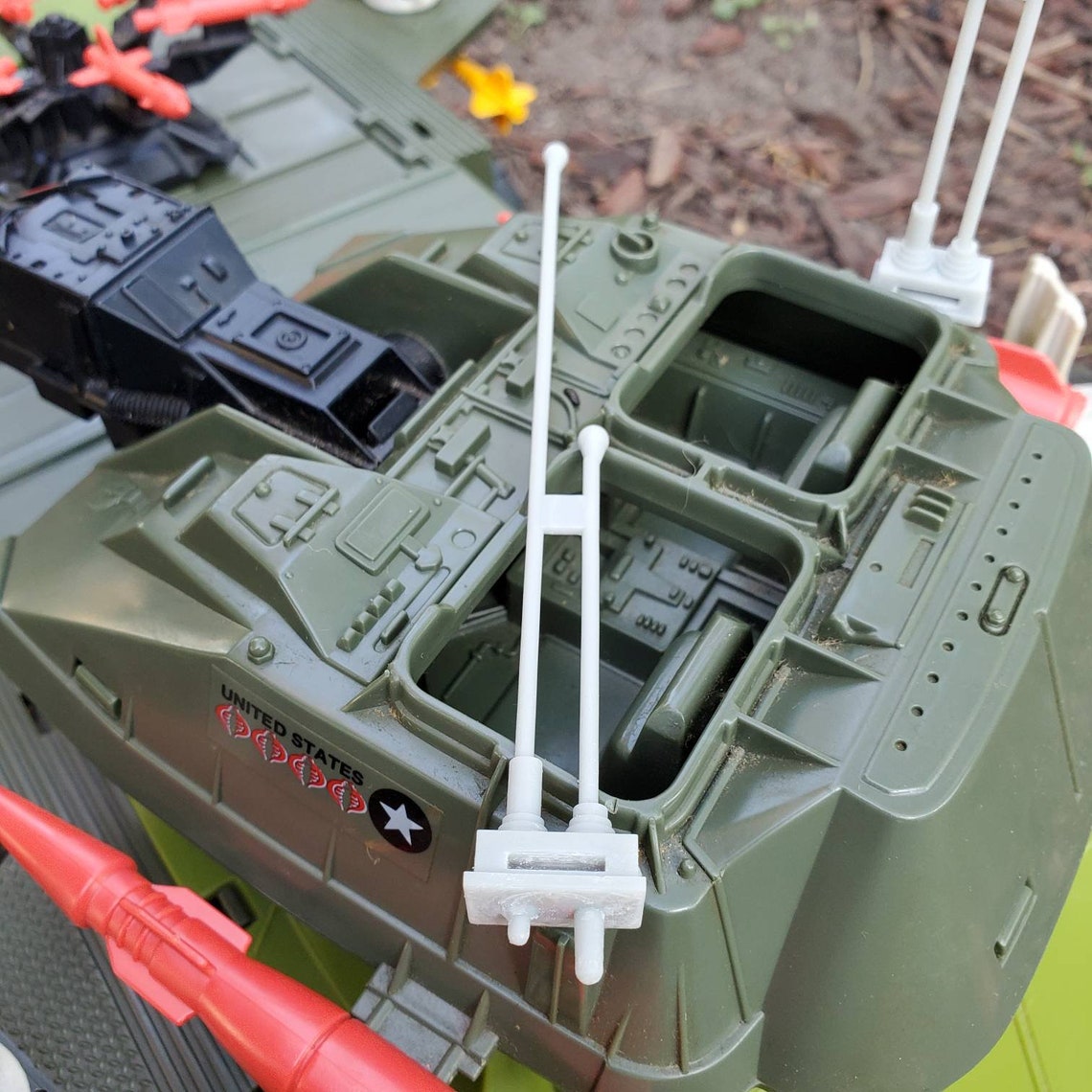 GI Joe Rolling Thunder 3D Printed Custom Antenna One Pair - Etsy