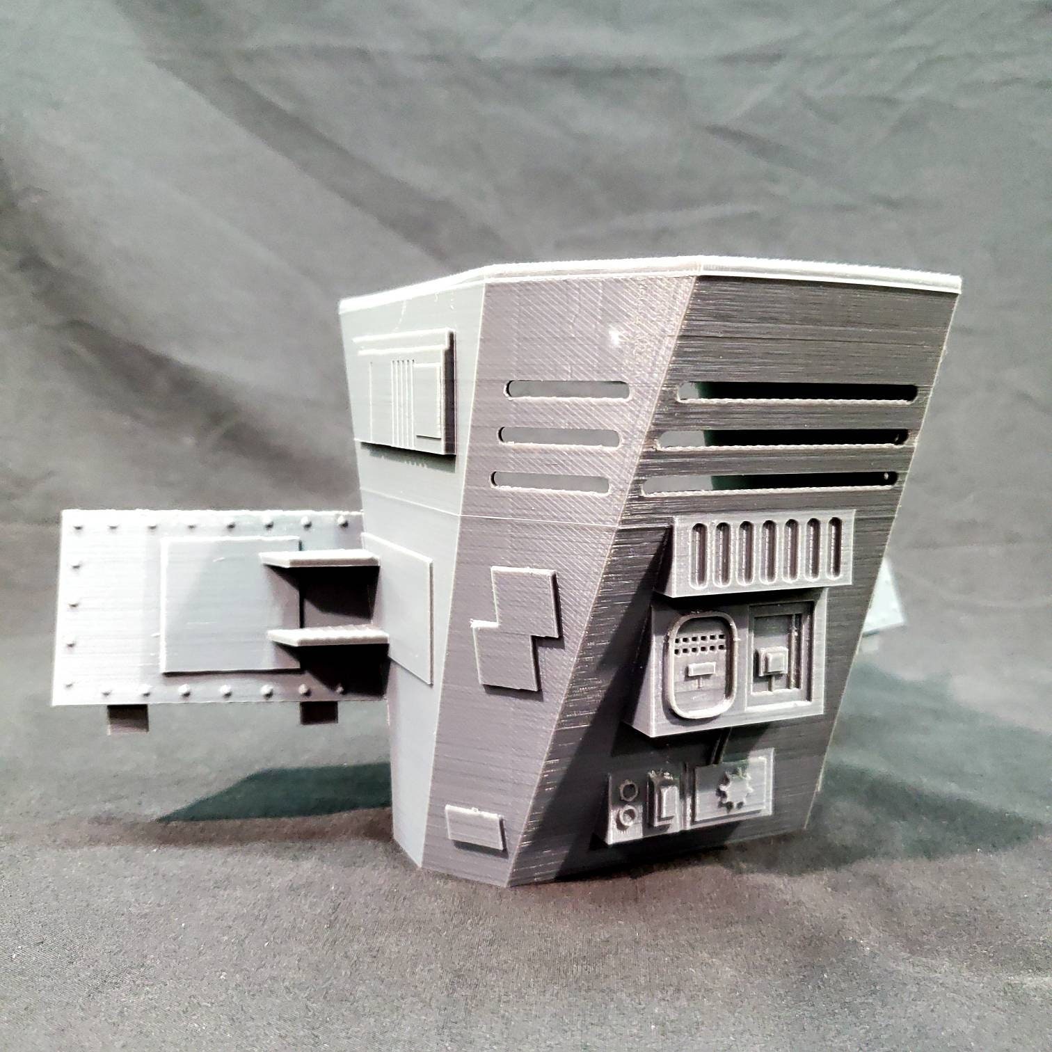 Custom 3D Printed GI Joe Cobra Terror Drome Turret Cannon Base Platform ...