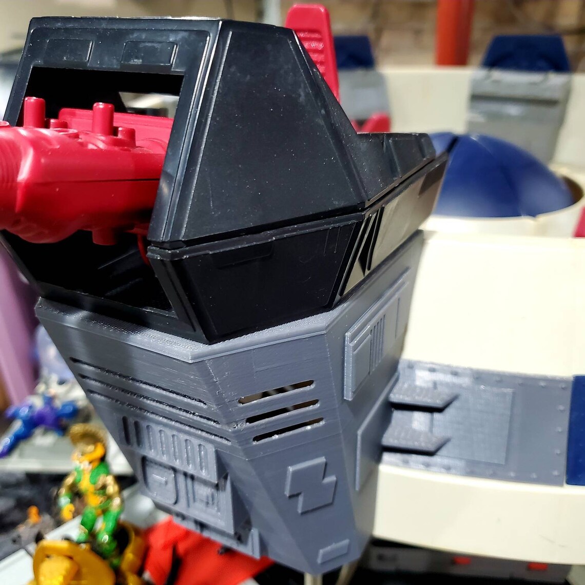 Custom 3D Printed GI Joe Cobra Terror Drome Turret Cannon Base - Etsy