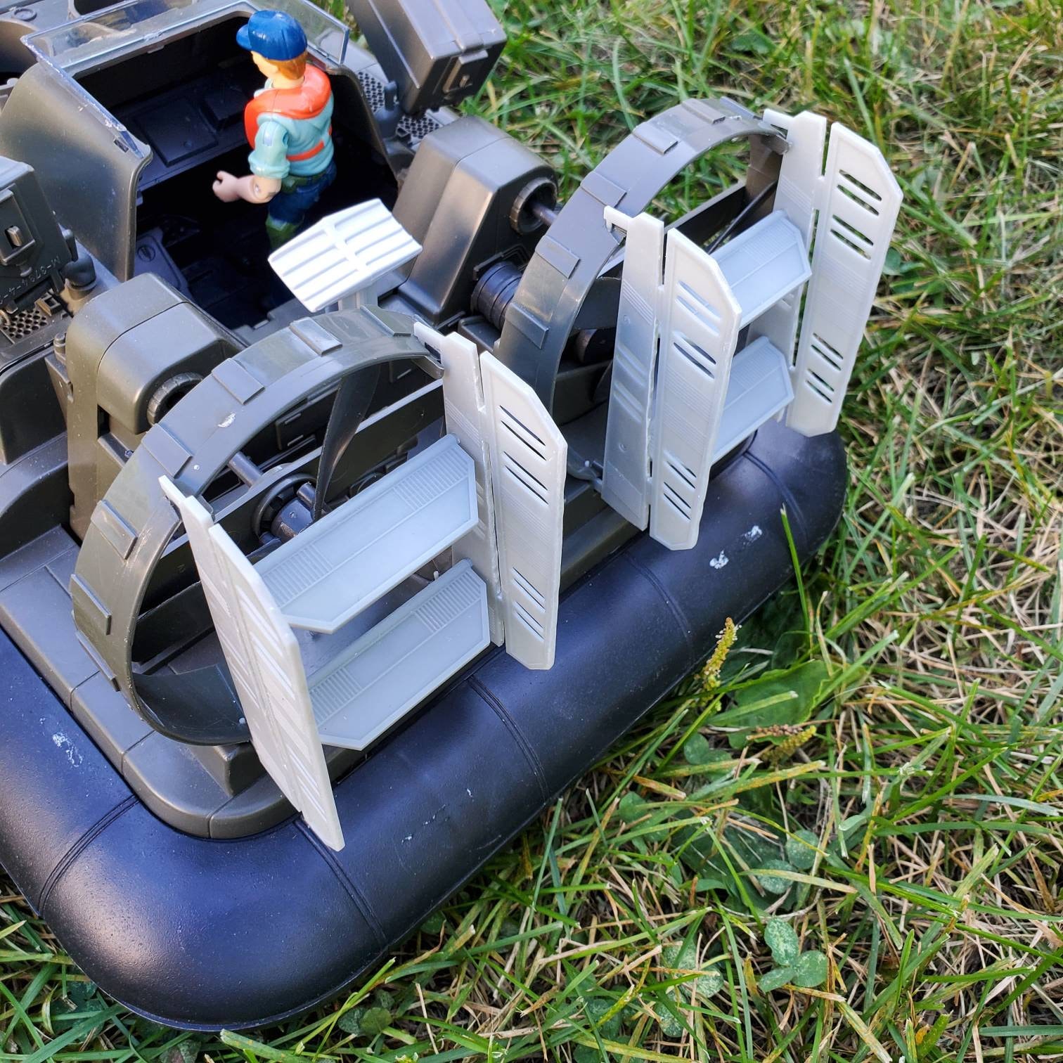 GI Joe Killer Whale 3D Printed Restoration Vertical & Horizontal Vane ...