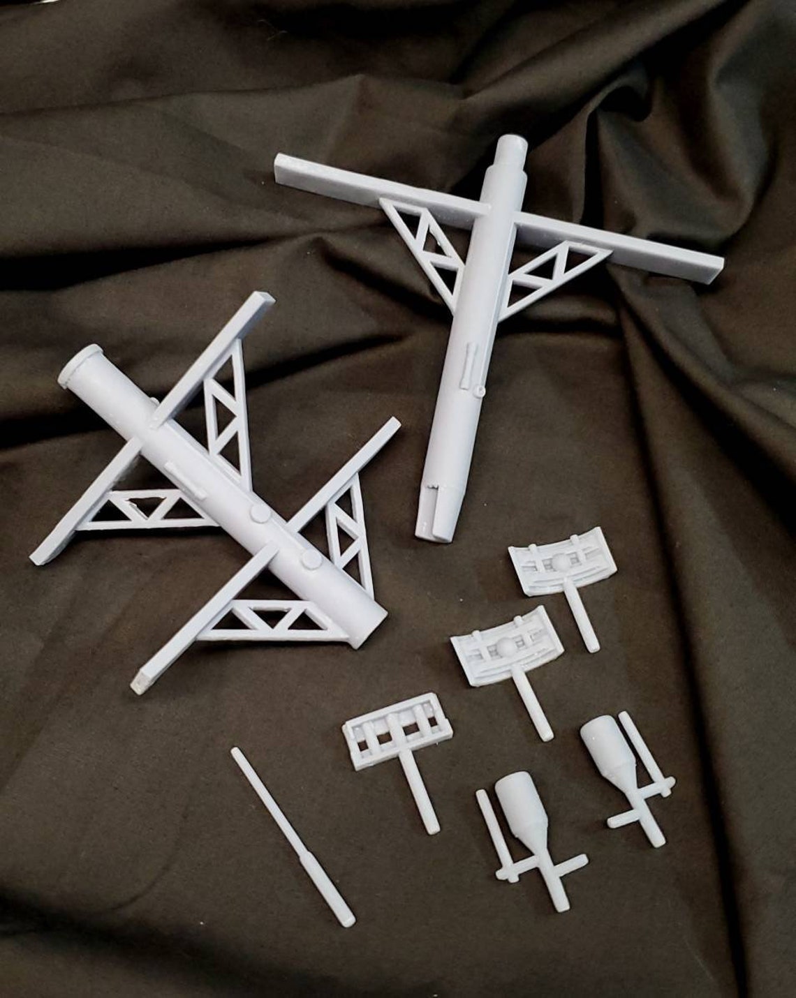 Vintage GI Joe USS FLAGG 3D Printed Custom Mast | Etsy