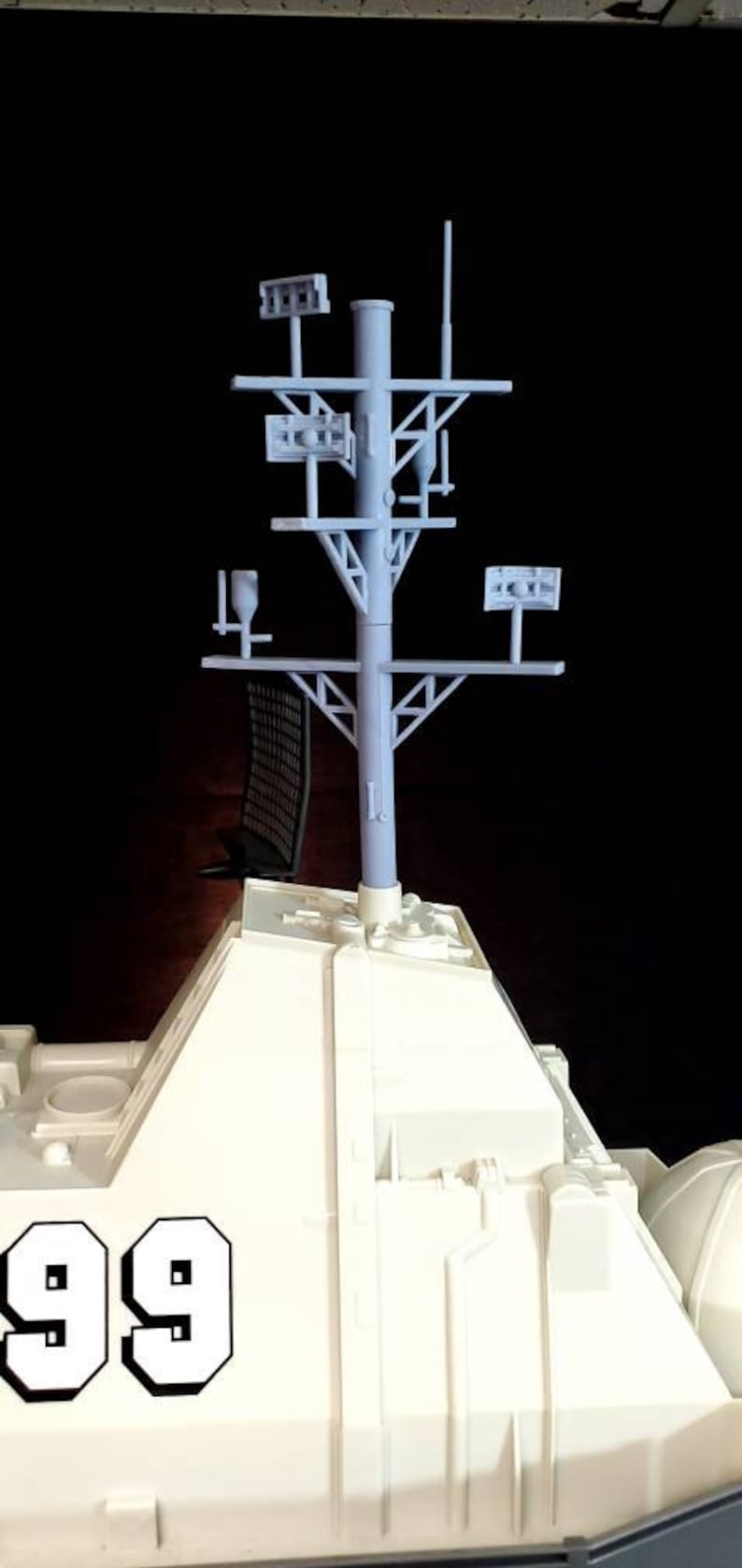 Vintage GI Joe USS FLAGG 3D Printed Custom Mast - Etsy
