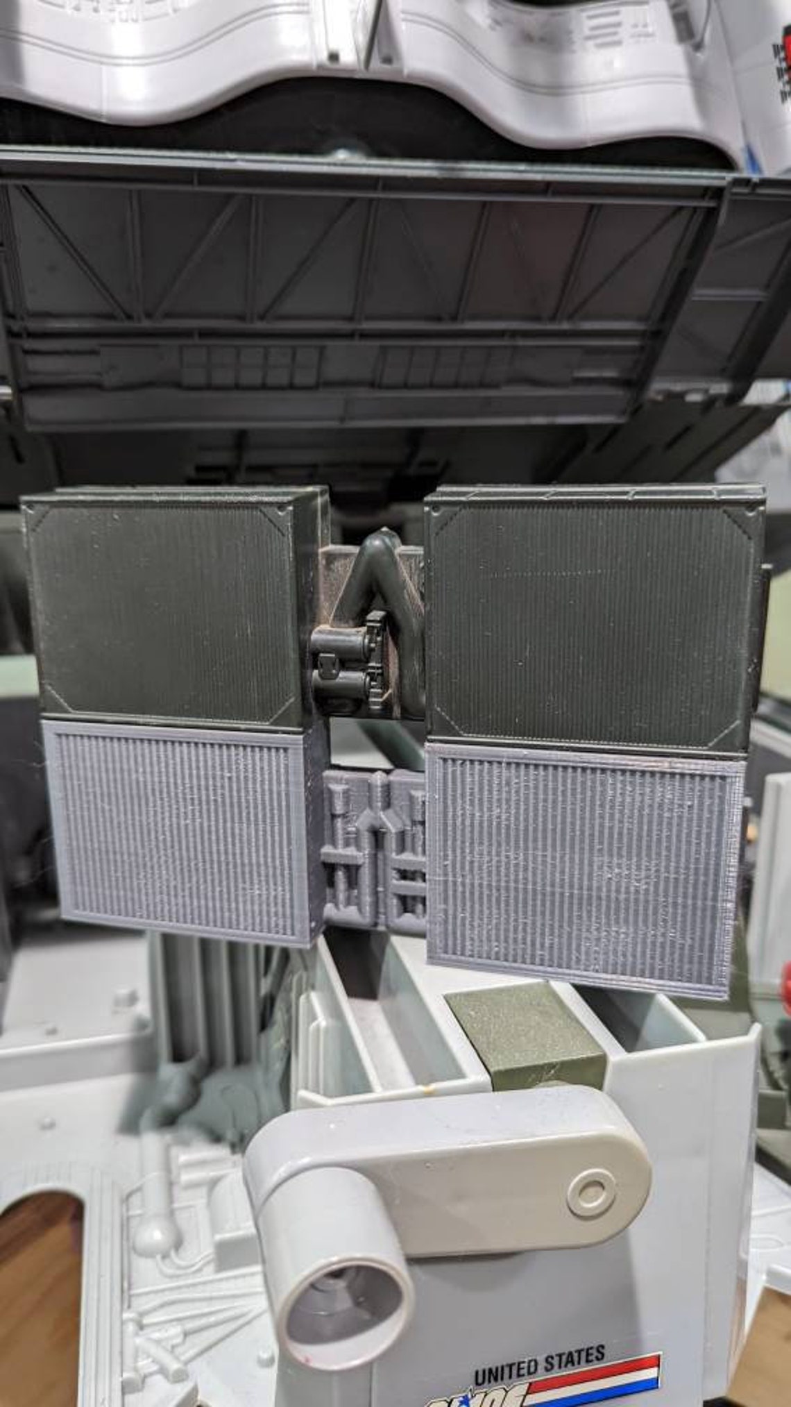 Custom 3D Printed GI Joe Defiant Radiator Part - Etsy