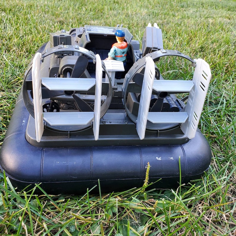 GI Joe Killer Whale 3D Printed Restoration Vertical & Horizontal Vane ...