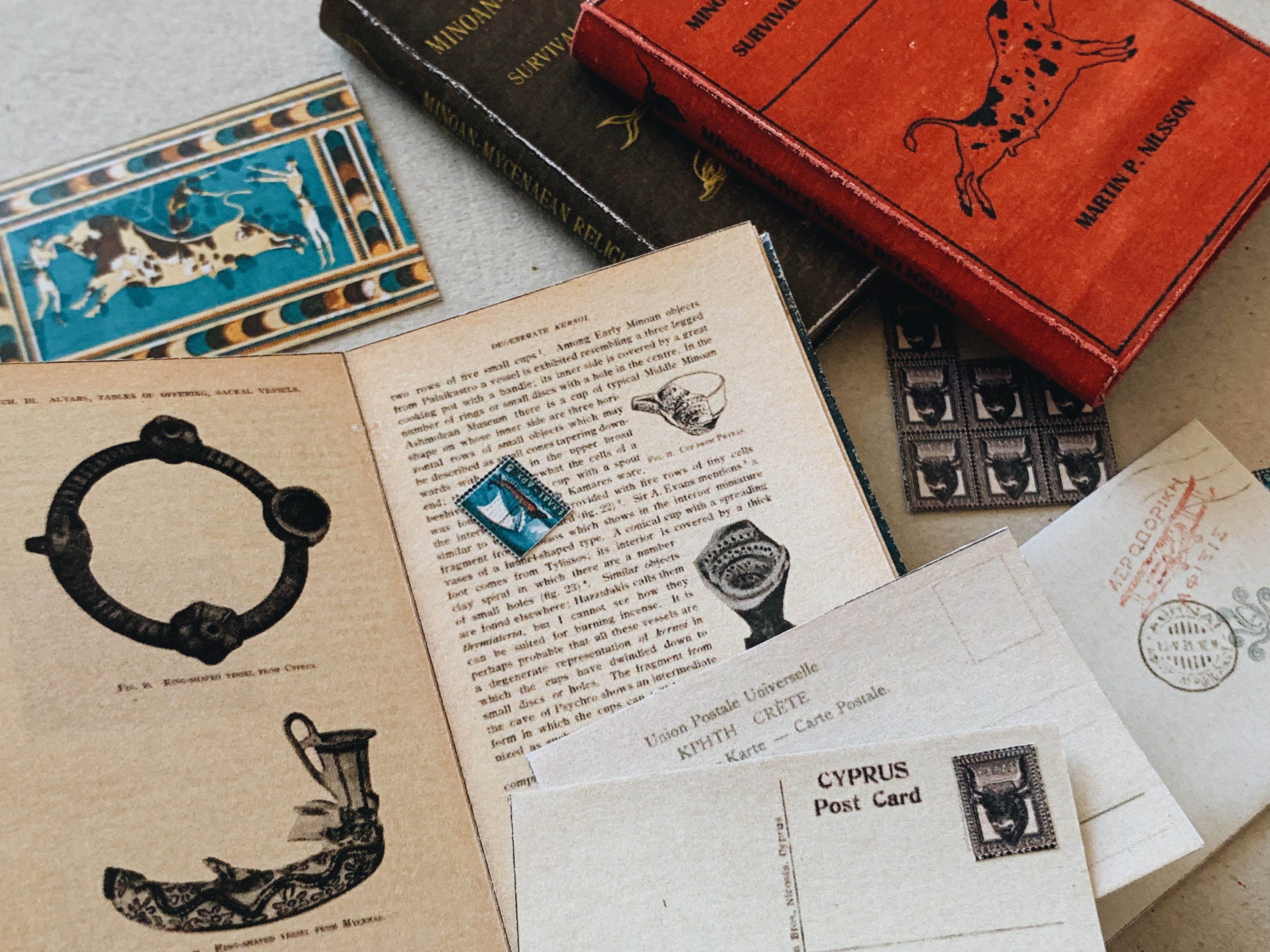 Minoan-mycenaean Religion Mini BJD Doll Printable Digital - Etsy