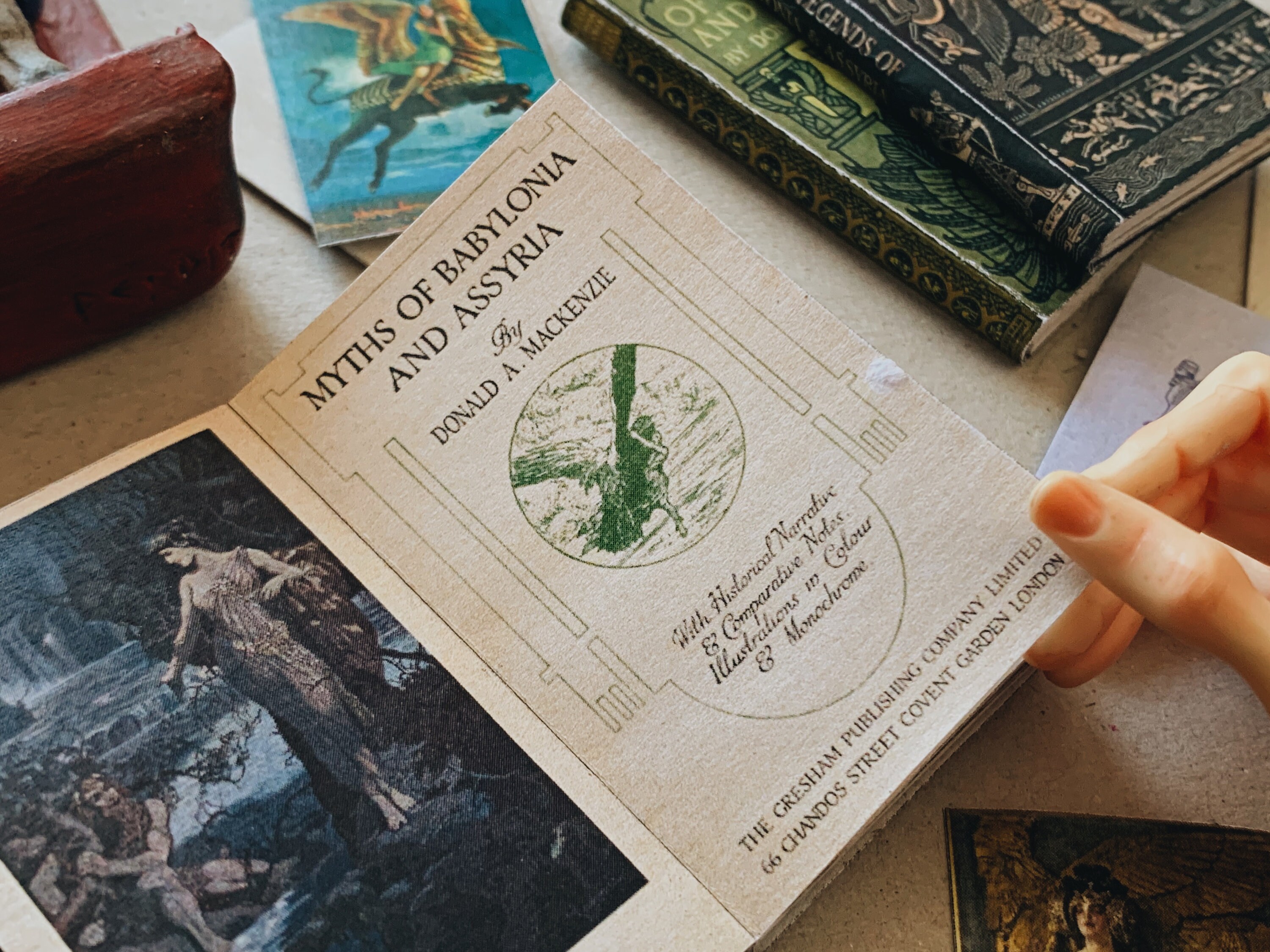 Myths of Babylonia and Assyria Mini BJD Doll Printable Digital Download ...