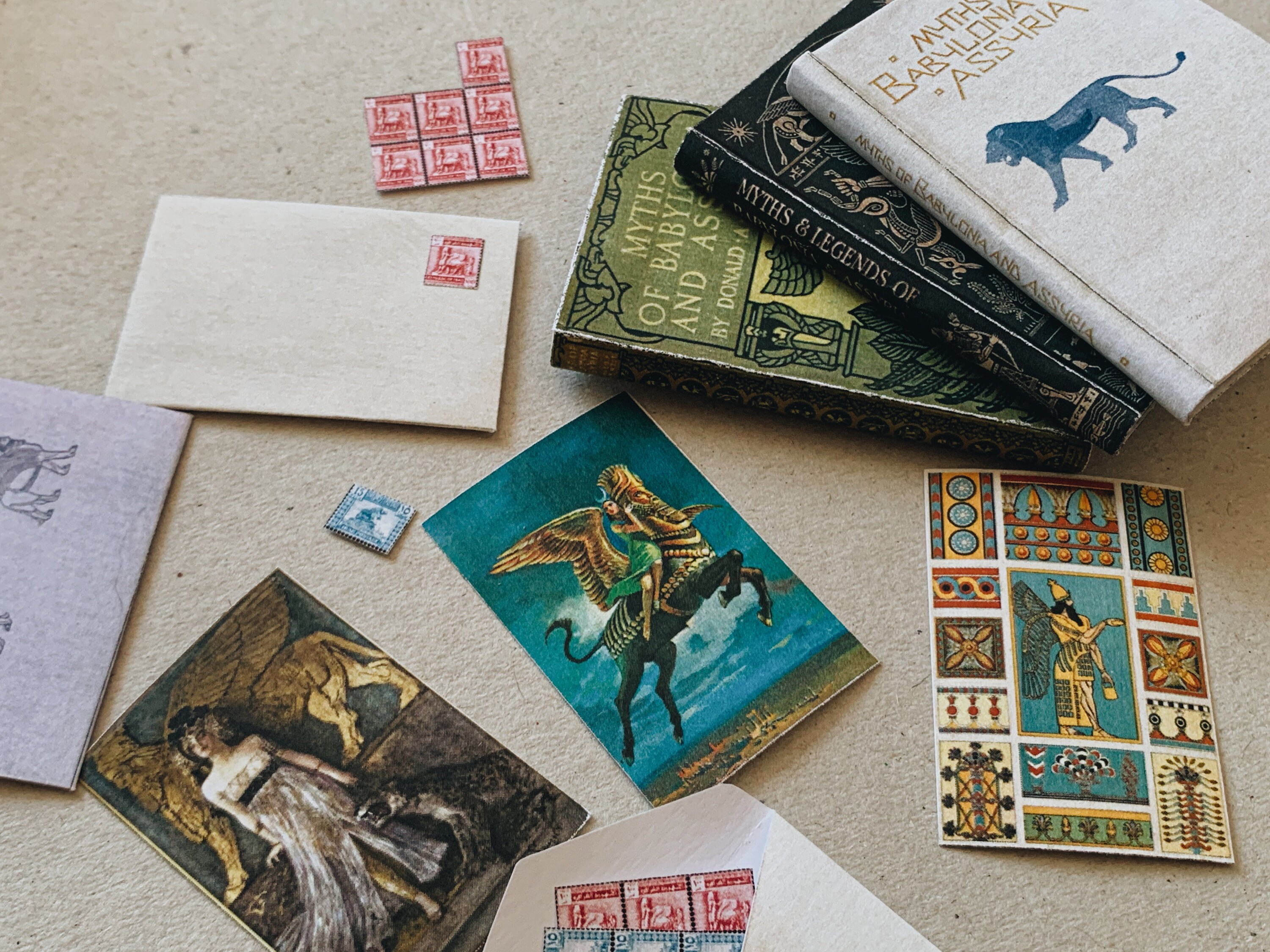 Myths of Babylonia and Assyria Mini BJD Doll Printable Digital Download ...