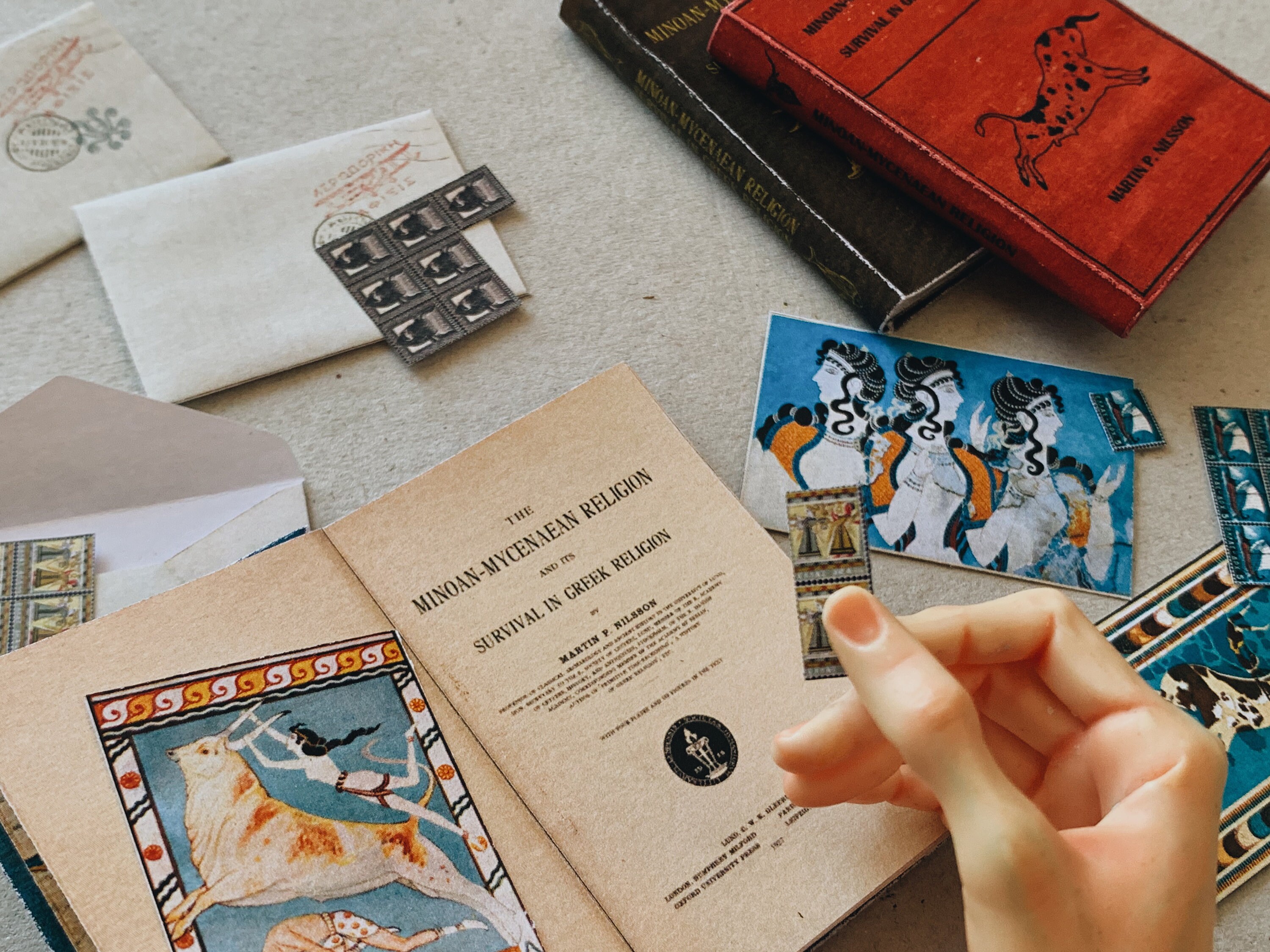 Minoan-mycenaean Religion Mini BJD Doll Printable Digital Download ...