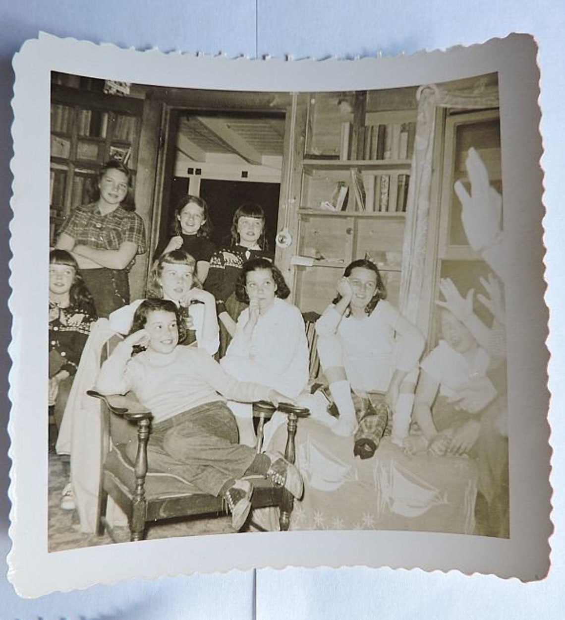 5 Vintage Snapshots fun at Camp - Etsy