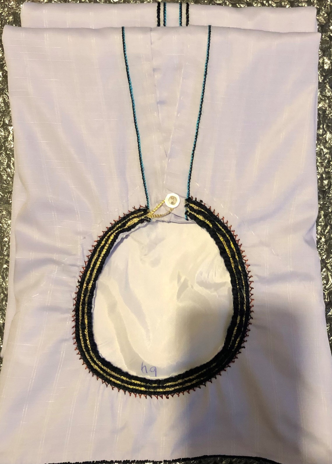 Kanzu Ugandas Traditional Wear for Men in White With Hint of Blue - Etsy