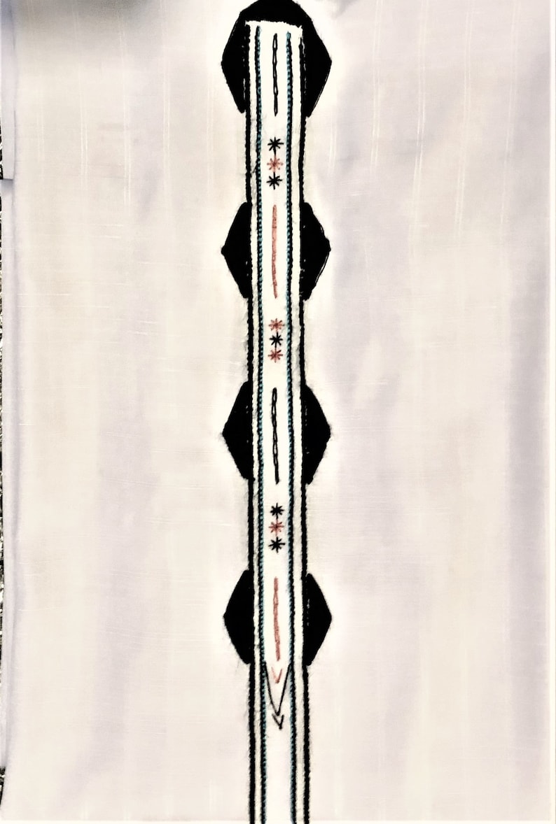 Kanzu Ugandas Traditional Wear for Men in White With Hint of Blue - Etsy