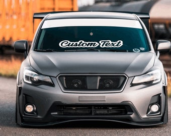 Bad Luck Club Windshield Rear Window Decal Car Sticker Banner JDM Vinyl ...