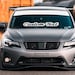 Custom Text Windshield Decal Car Sticker Banner JDM Vinyl Graphics ...