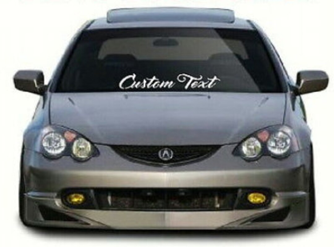 Custom Text Decal Sticker Vinyl Lettering Personalize Your Own Create ...