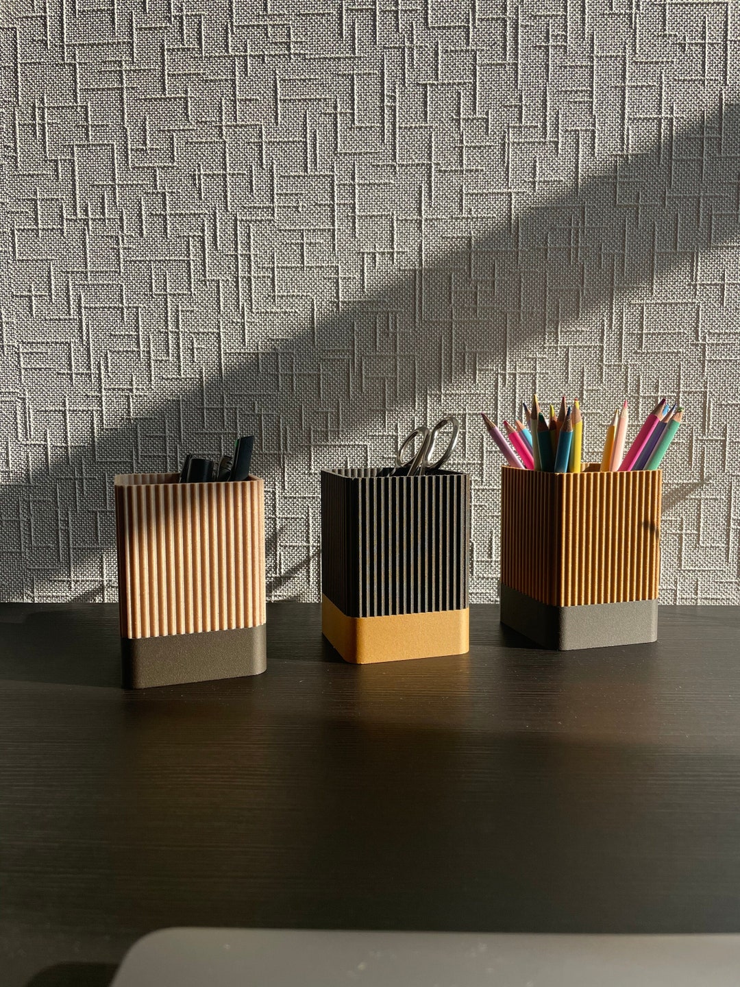 GANI - Pencil Holder Table Organiser, Kids and Pets Safe Home Decor ...