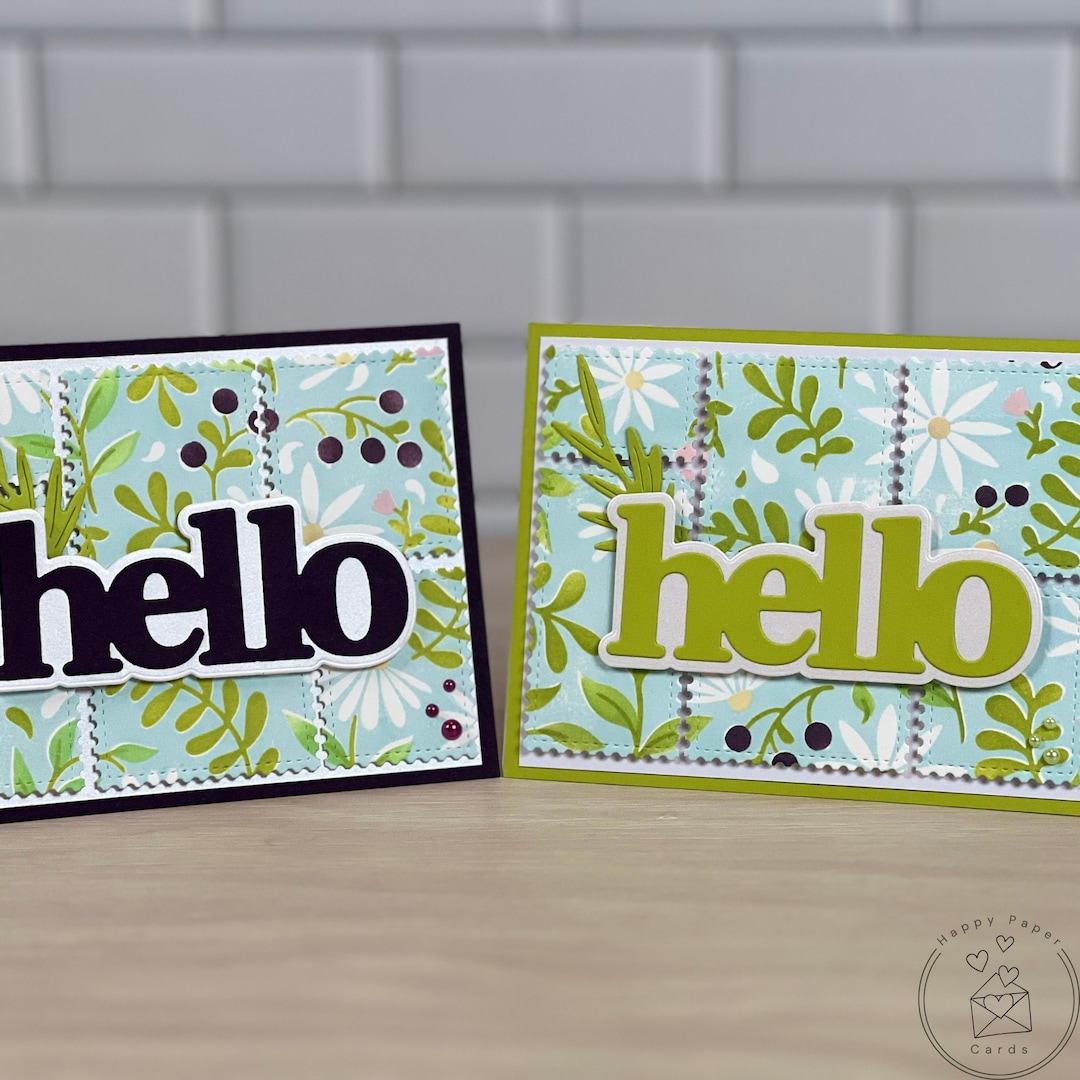 Handmade Floral Blank Greeting Cards | All Occasions| A2 Size - Etsy