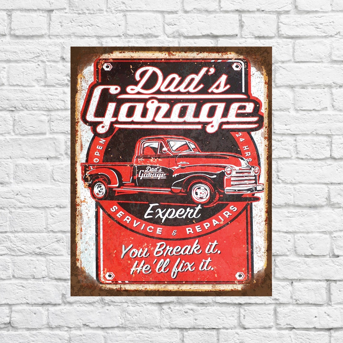 Your Name Garage service&repair sign custom garage sign | Etsy
