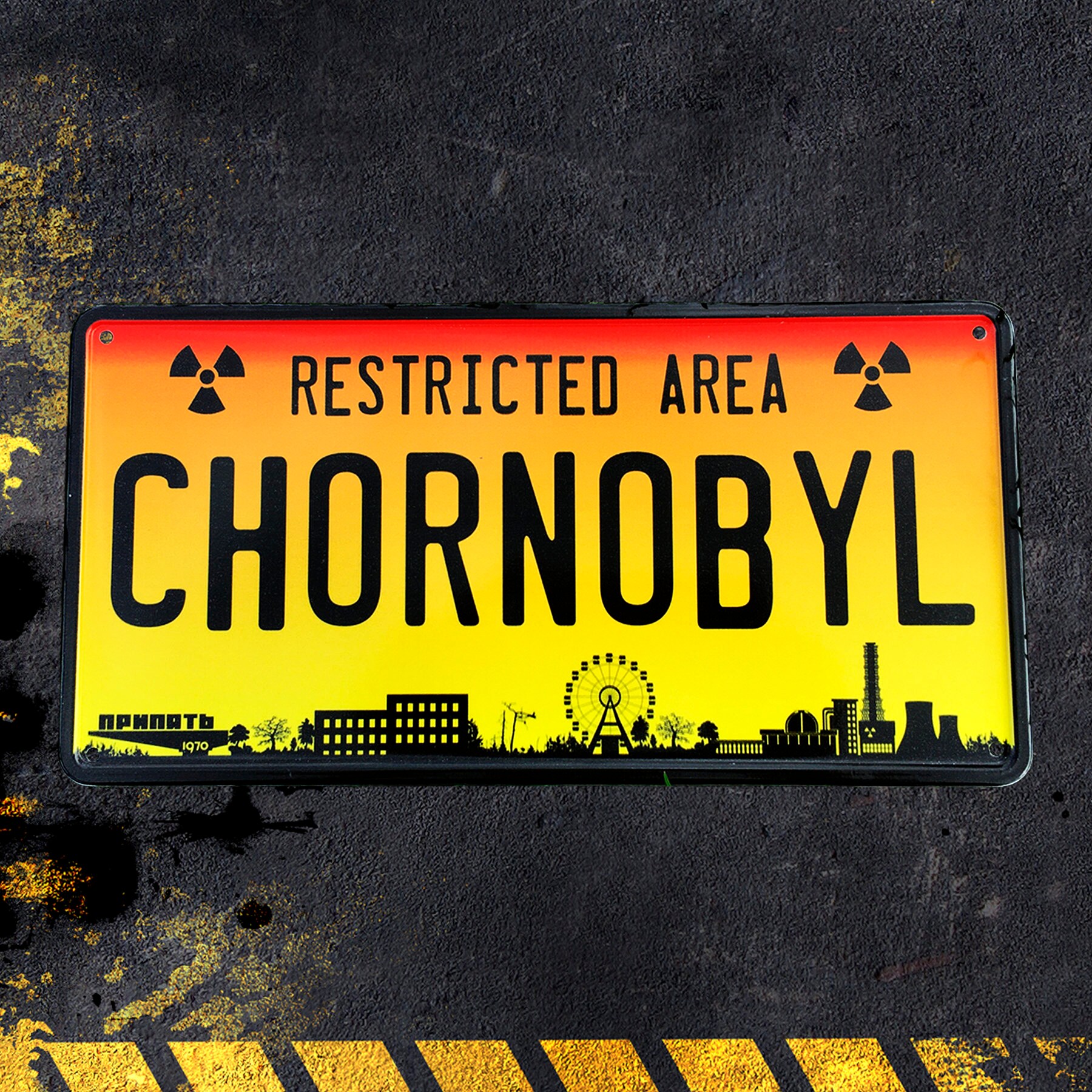Chernobyl Sign Chornobyl Zone Chernobyl Zone Industrial - Etsy