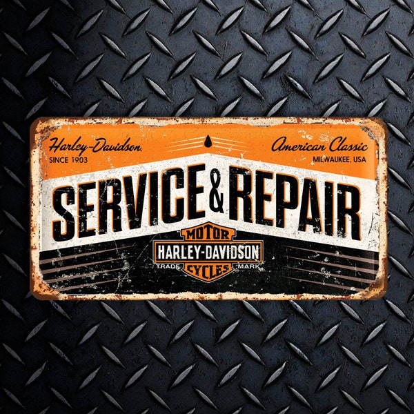 Harley Davidson Sign - Etsy