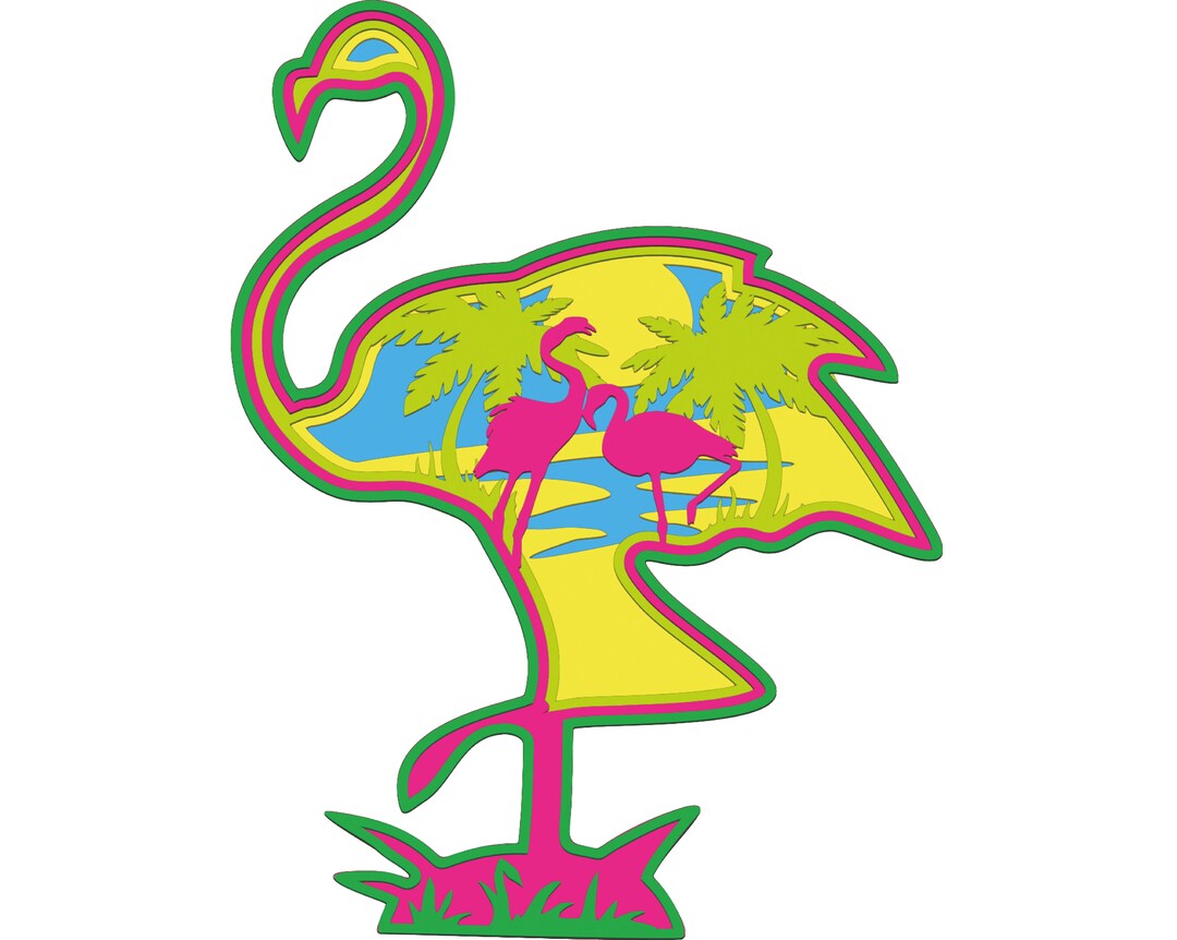 Flamingo Laser Cut Files Flamingo Svg Vector Flamingo Cnc Router ...