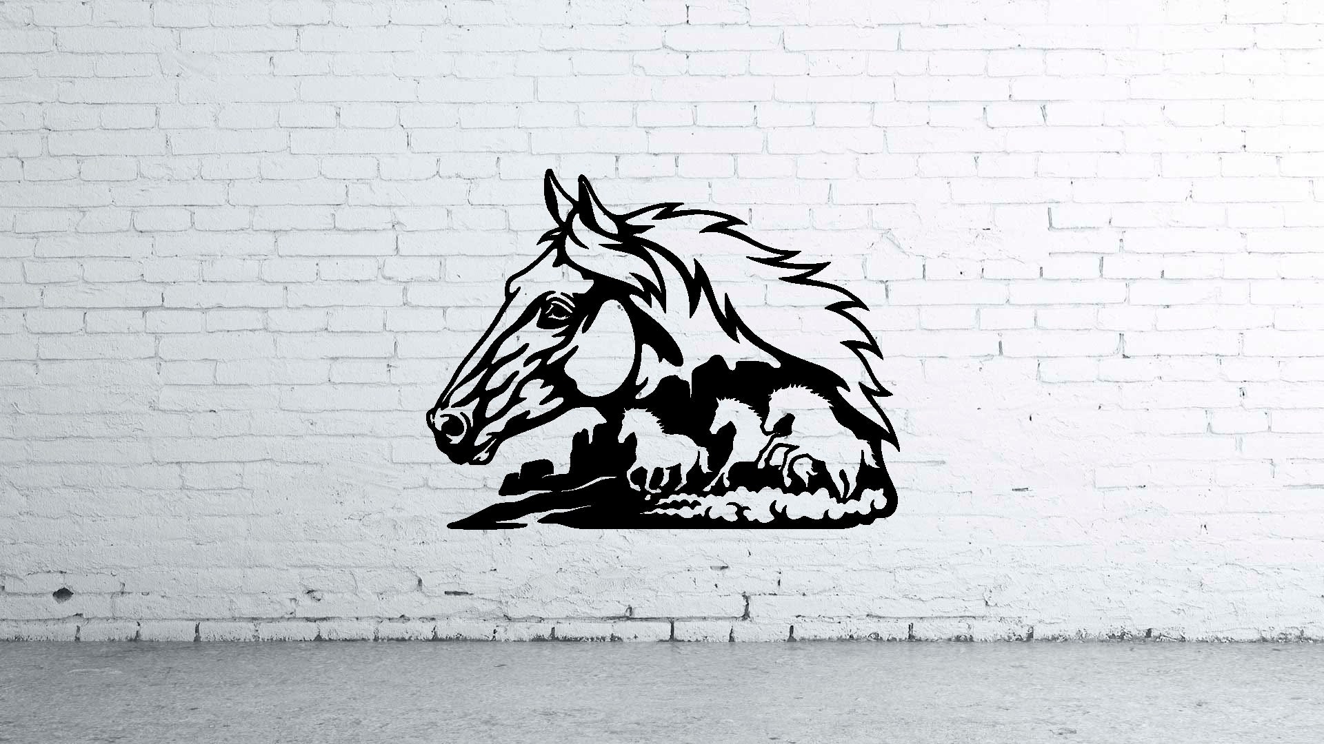 Horse SVG Dxf Files Horse Laser Cut Horse File for Cricut Horse Metal ...