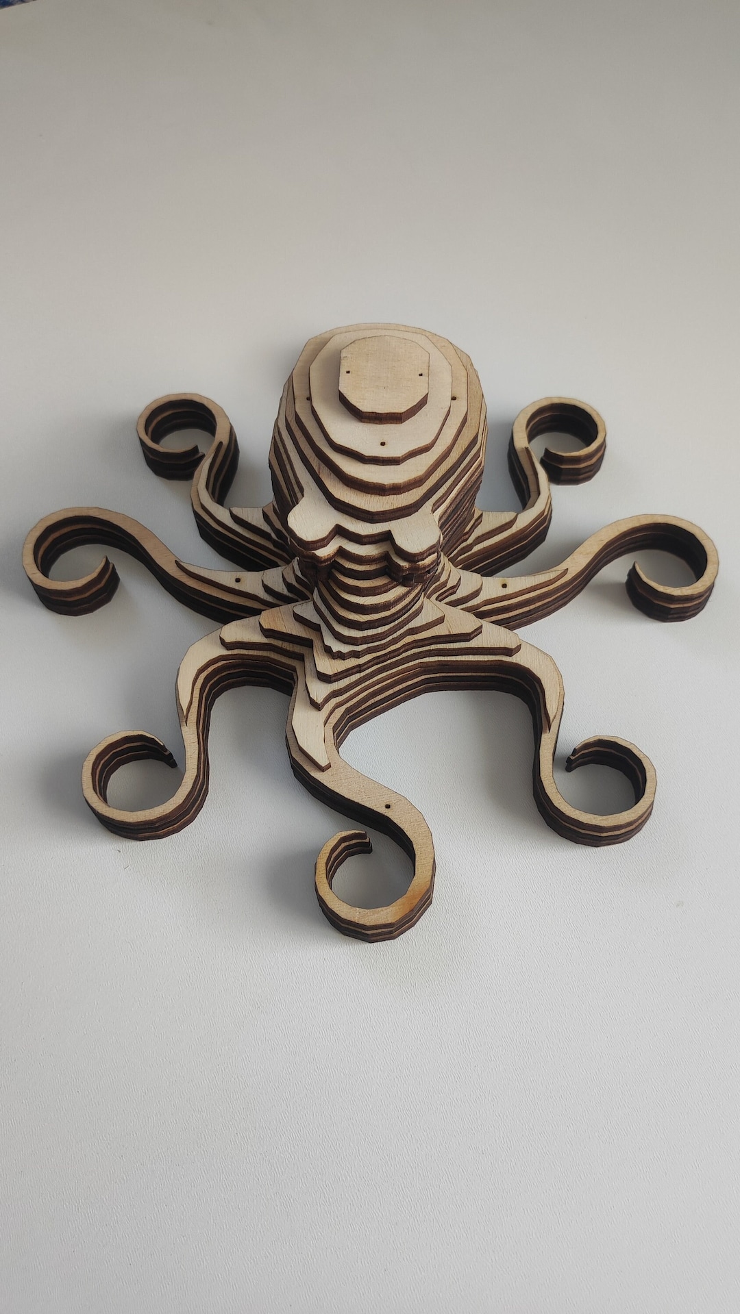 Octopus Laser Cut Octopus Svg Vector Octopus Cnc Router Cut Files ...