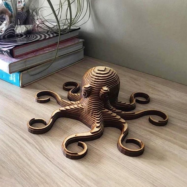 Octopus Cut File - Etsy