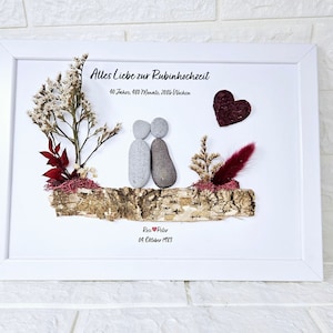 Wunderschöne Rubinhochzeit Geschenk Selber Machen Bild