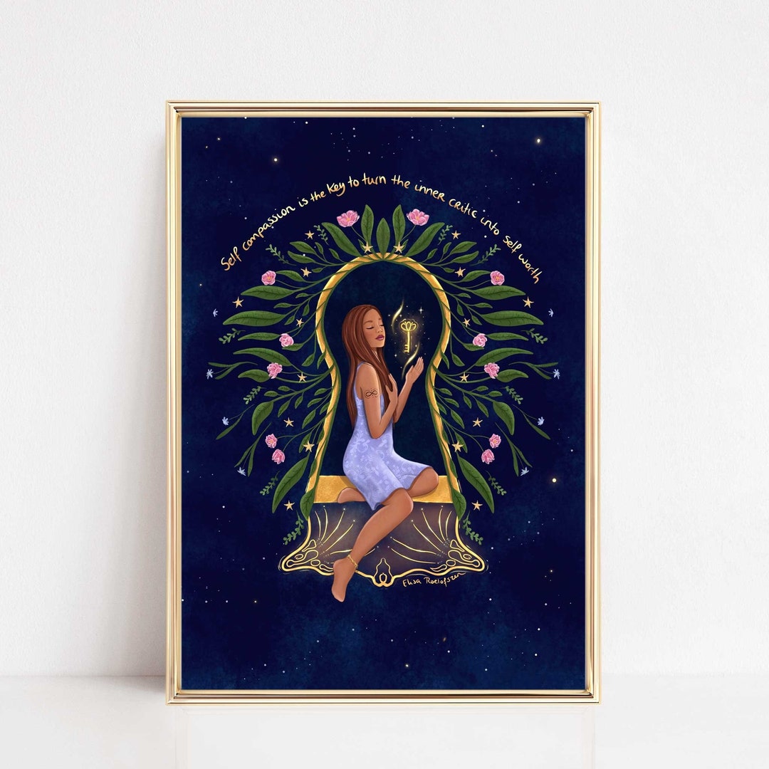 Self Compassion, Fine Art Print - Etsy