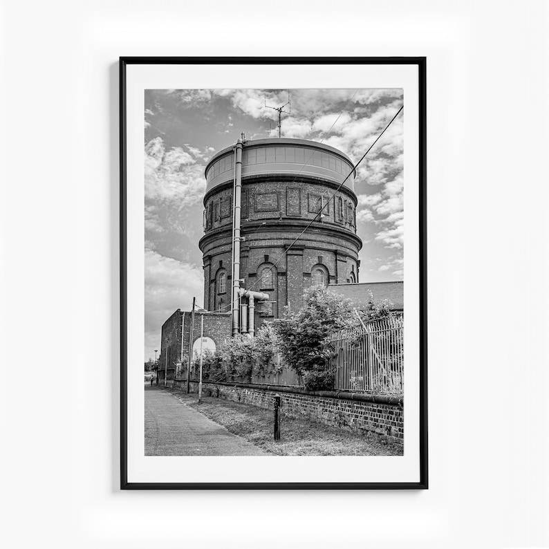 Chester Water Tower Boughton // Black and White Photography // Chester ...