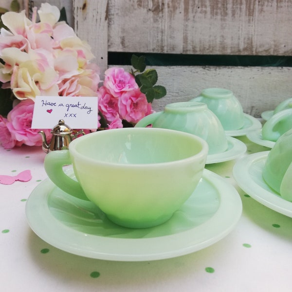 Jadeite Coffee Cups - Etsy