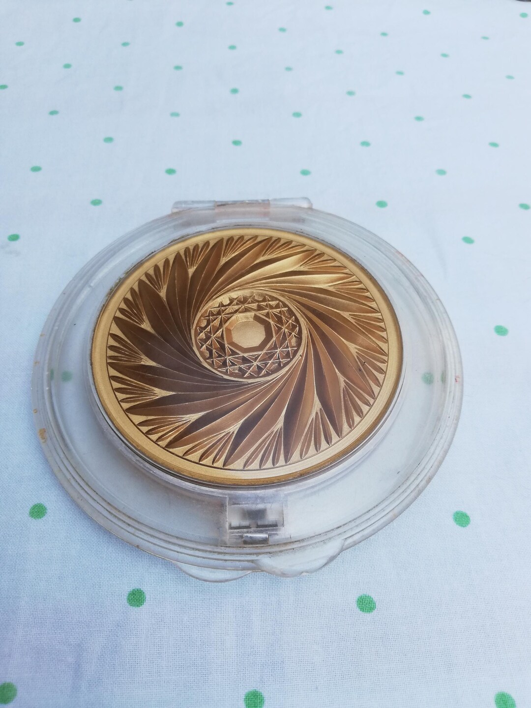 Art Deco Lucite Powder Compact: 1940s Eleanor Hamlin MAVCO Collectible ...