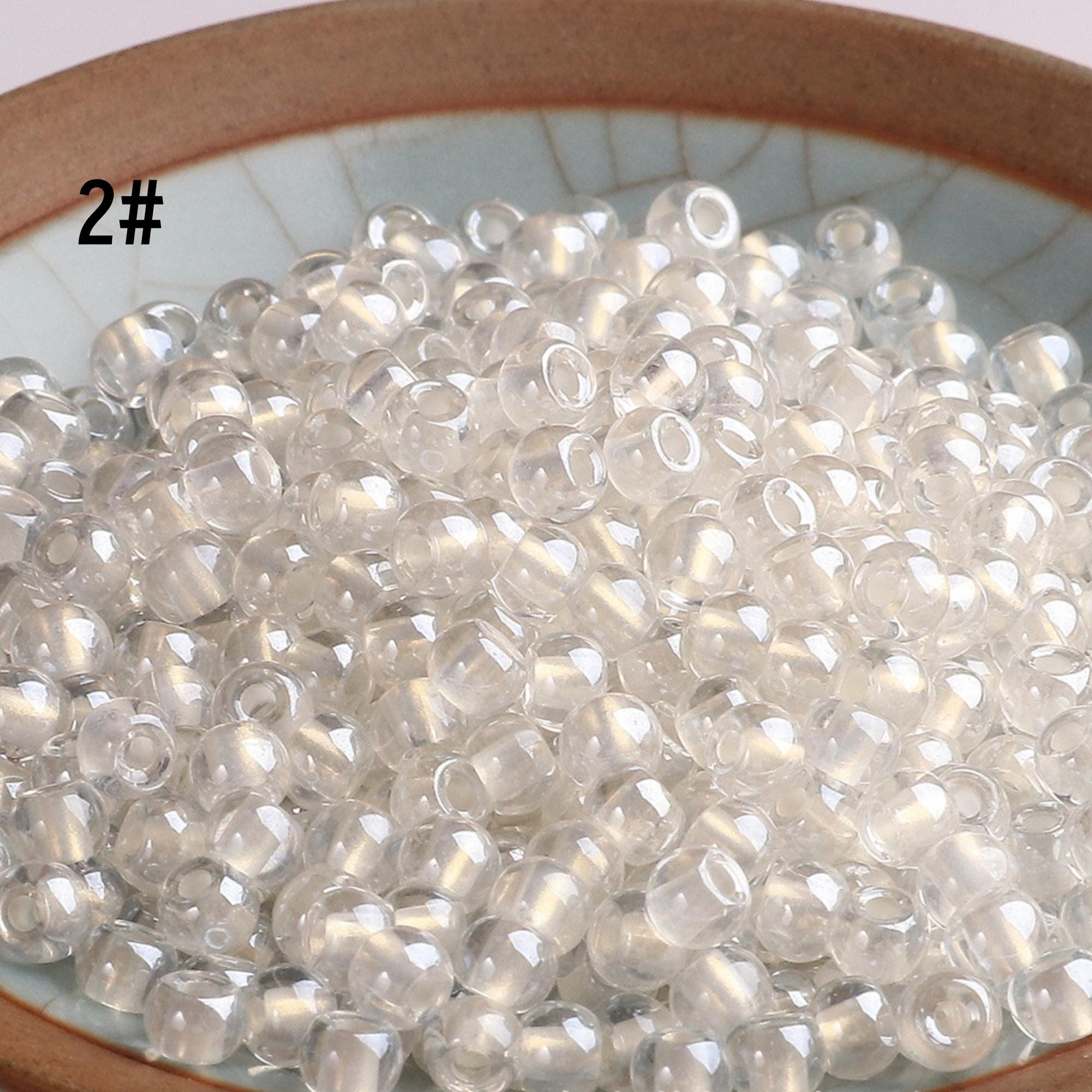 4mm Transparent Core Glass Seed Beads: Pastel Glazed Beads, 260pcs - Etsy