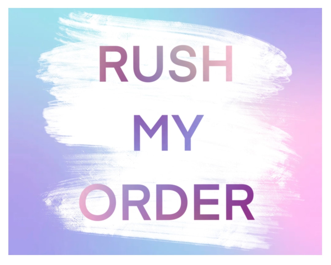 Rush Your Order (you Will Get the Invitation Within 12hrs) - Etsy
