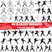 Karate SVG Bundle, Karate Dxf, Karate Png, Karate Man Svg, Karate Woman ...